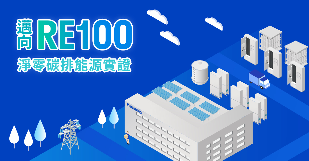 Panasonic | 邁向RE100綠色工廠